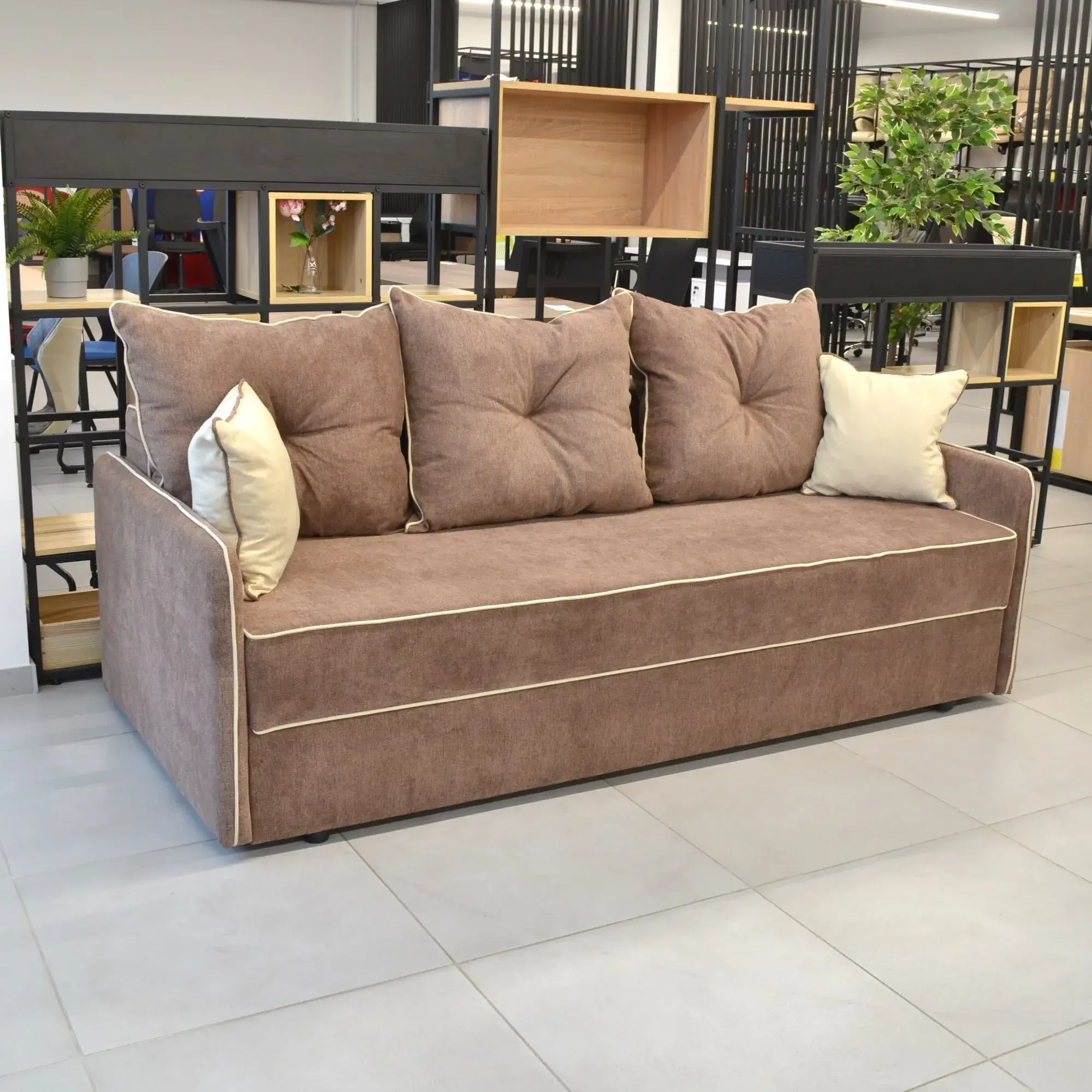 Canapea Extensibilă Lation Brown- ecohome.md- Livrare Moldova