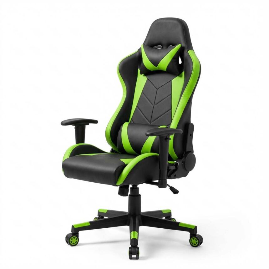 Scaun de Gaming Game Green - Ecohome.md